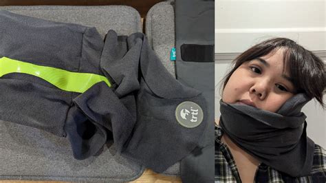 I Tried This Travel Pillow That Looks Like A Neck Brace And Slept So Much