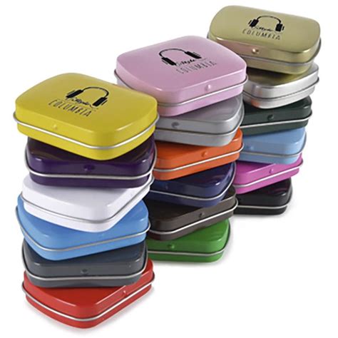 Promotional Rectangular Mint Tin From Fluid Branding Mints
