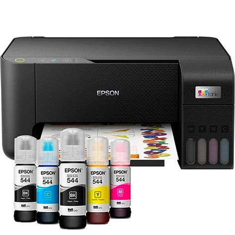 Impresora Epson L1210 Ecotank 5 Tintas Continuas 33ppm Usb T544