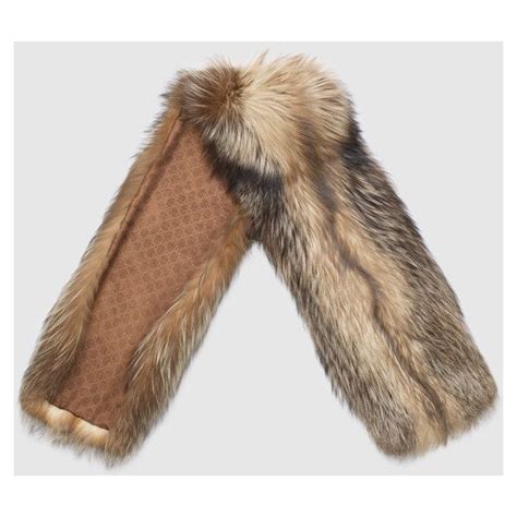Gucci Fox Scarf