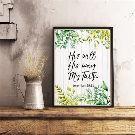 Printable Bible Verse Wall Art Plan Your Year Easily