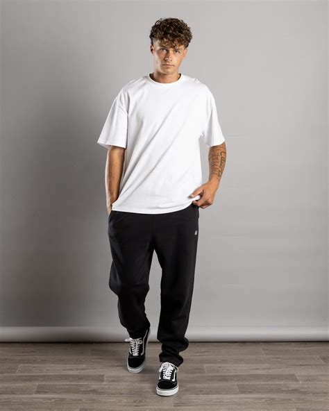 Shop Element Cornell Track Pants In Flint Black Fast Shipping And Easy