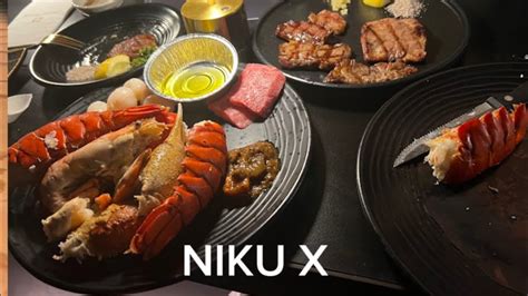 Niku X Premium Seafood And A5 Wagyu Steak Buffet Youtube