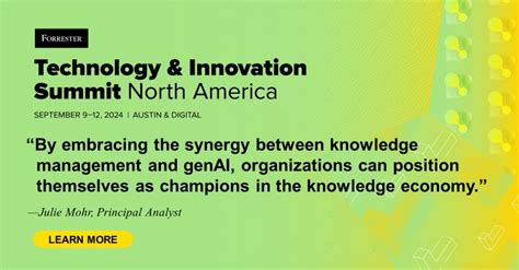 Unleash The Potential Of Knowledge Management And Generative Ai