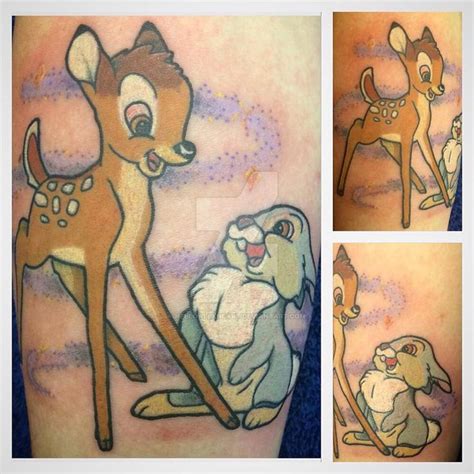 23 Bambi Tattoo Ideas Bambi Tattoo Disney Tattoos Bambi