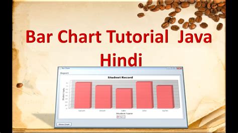 How To Create Bar Chart In Java In Hindi Youtube
