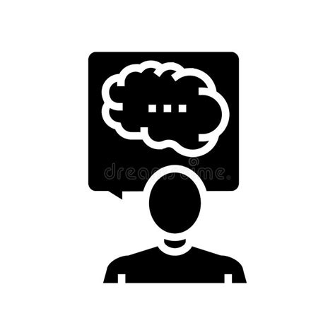 Worker Knowledge Line Icon Vector Illustration Sign Stock Illustration