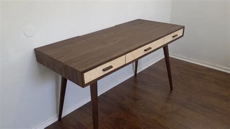 Diy Mid Century Modern Desk — Modern Builds
