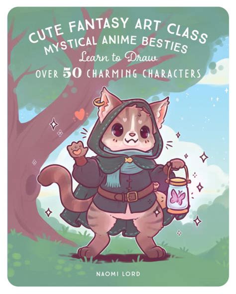 Cute Fantasy Art Class Mystical Anime Besties Learn To Draw Over 50