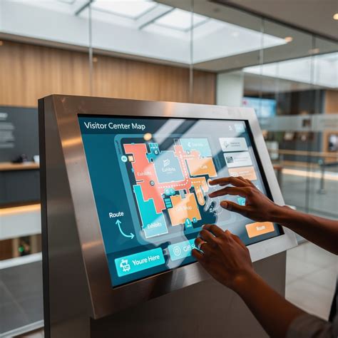 Free Interactive Digital Wayfinding Image Touchscreen Interactive
