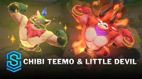 Chibi Teemo And Chibi Little Devil Teemo Teamfight Tactics