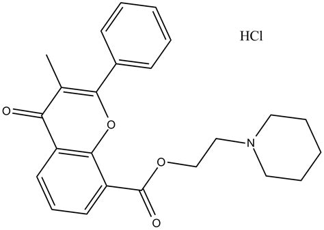 Flavoxate Hydrochloride Urinary Antispasmodic Agent Apexbio