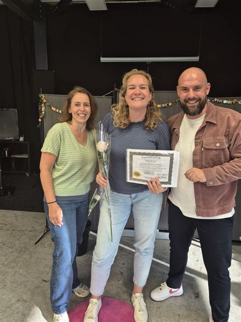 👩‍🎓gisteren Heb Ik De Nlp Practitioner Opleiding Afgerond Bij