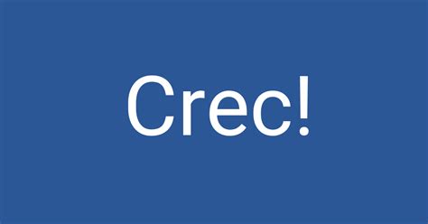 Crec Pccd