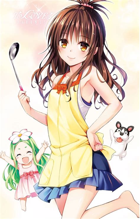 Yabuki Kentarou Anime Art Yuuki Mikan To Love Ru Anime