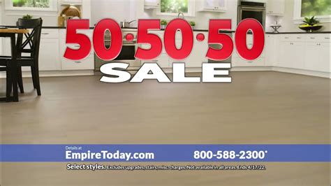 Empire Today 50 50 50 Sale 2022 Usa Youtube