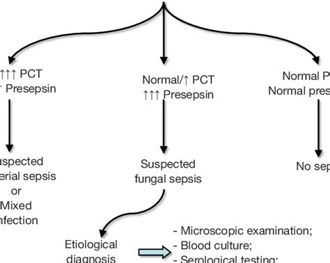 Tentative Algorithm Based On Procalcitonin Pct And Presepsin Test