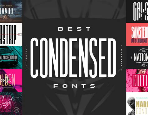 Best 13 Best Condensed Fonts Free Download Artofit