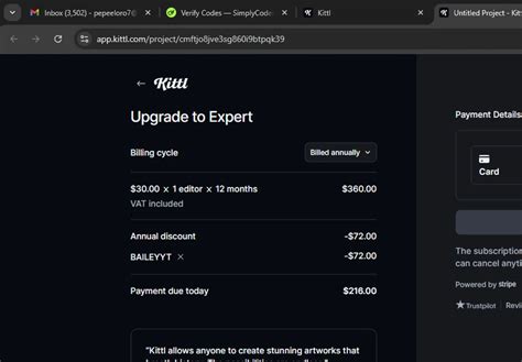Kittl Pro Free Trial November 2025