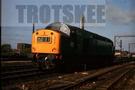 35mm Slide Br British Rail Diesel Loco Class 40 379 Carlisle 1973