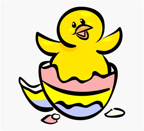 Duck Clip Easter Easter Clipart Egg Hatching Hd Png Download Kindpng