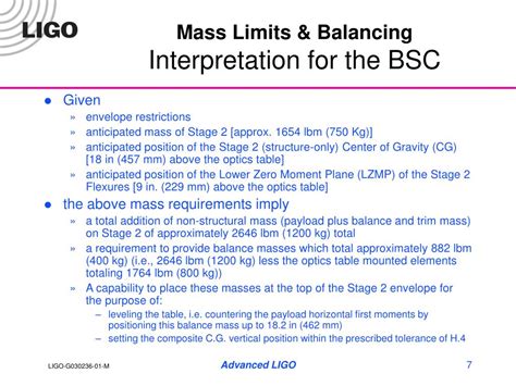 Ppt Mass Limits And Balancing Powerpoint Presentation Free Download Id4714859