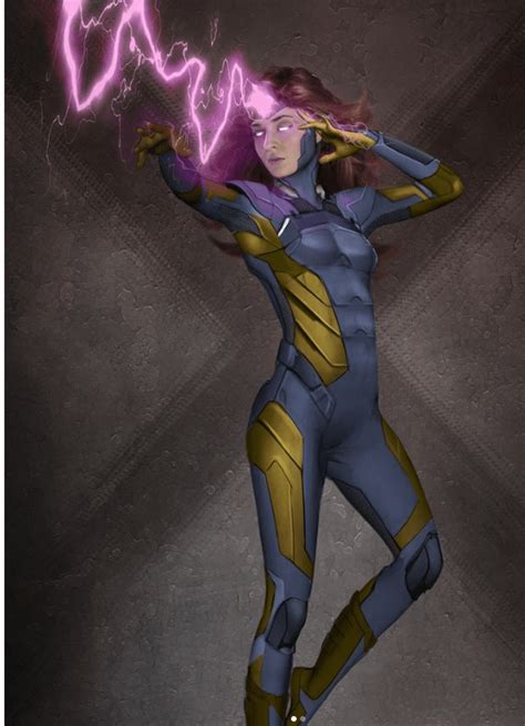 X Men Apocalypse 90s Inspired Jean Grey Suit Official Concept Art By