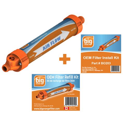Big Orange Oem Filter Bundle With Installation Kit Big Orange Filter