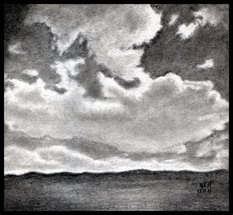 How To Draw Realistic Clouds Draw Clouds Step By Step Drawing Guide