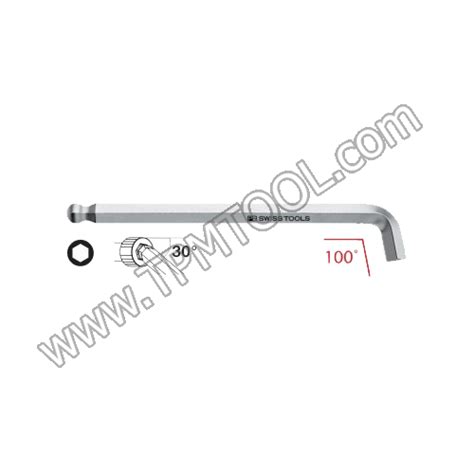 Pb Pbsc07 221208 ประแจหกเหลี่ยม หัวบอลคอสั้น 8mm Pb Swiss Tool Hand