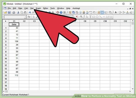 How To Perform A Normality Test On Minitab 12 Steps