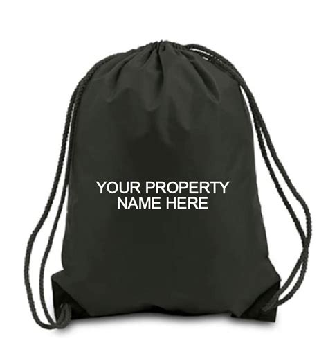 Drawstring Backpack 100 Units Trilogy