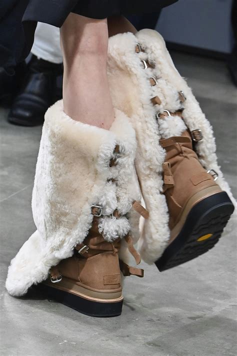 Sacais Extra Fur Tastic Ugg Collab Steals The Fw25 Show