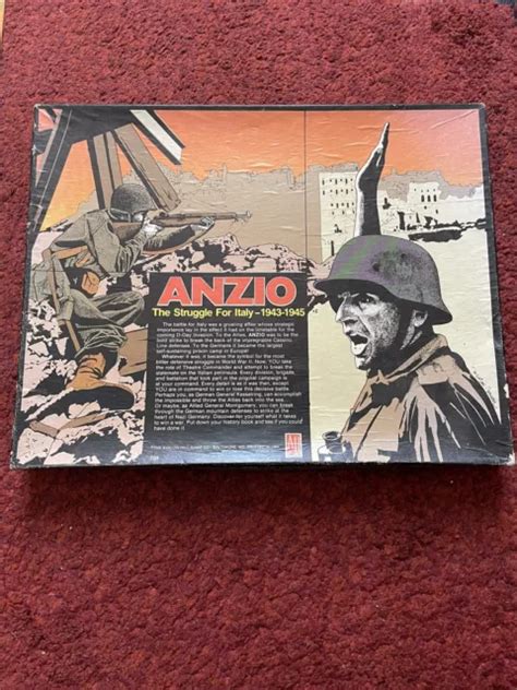 Avalon Hill Anzio The Struggle For Italy 4ème édition Eur 5581