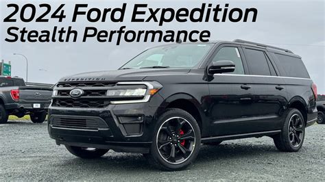 2024 Ford Expedition Limited Stealth Performance Edition Review Youtube