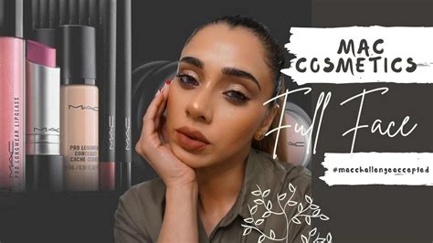 Mac Challenge Full Face Makeup Using Maccosmetics Youtube