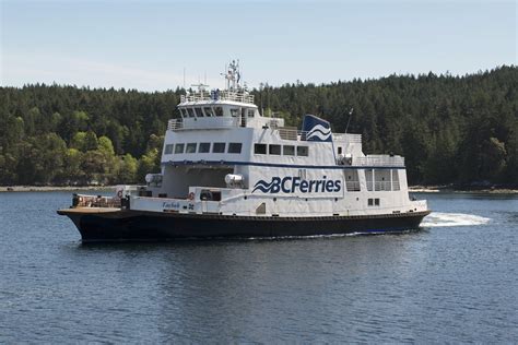 Bc Ferries Tachek Departing Blubber Bay Texada Island Flickr