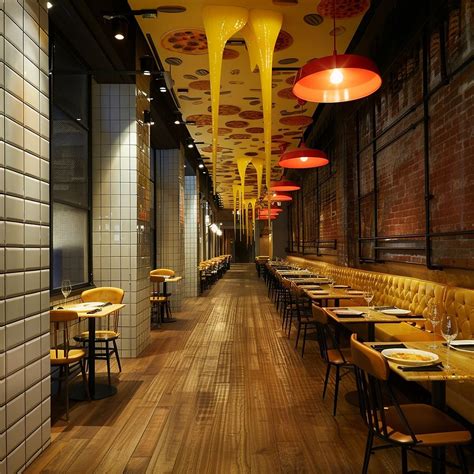 Interior Design For Pizza Shop