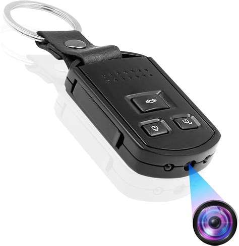Uyikoo Mini Camera Espion Caméra Cachée Porte Clés 1080p Hd Caméra