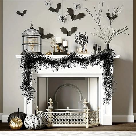 Wksclpai Fake Vines For Halloween Christmas Decorations 71 Inches