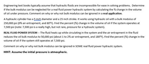 Solved Engineering Text Books Typically Assume That