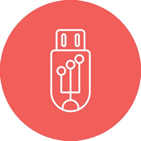 Data Portability Line Circle Background Icon 17629661 Vector Art At