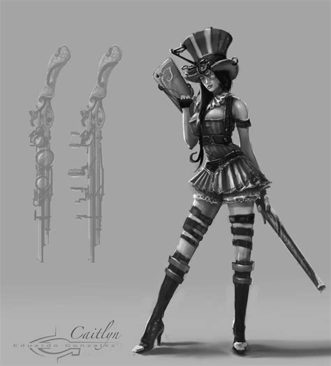 Caitlyn Development League Of Legends Wiki Fandom