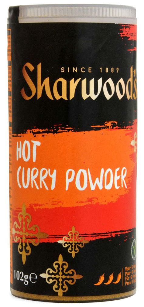 Michelles Specialities Sharwoods Hot Curry Powder 102g Scharfes