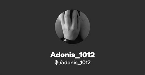 Adonis1012 Instagram Linktree