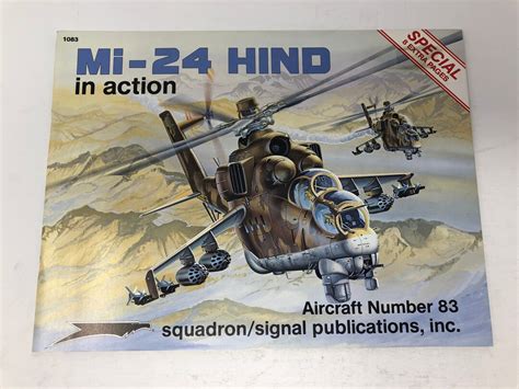 Mi 24 Hind In Action Aircraft No 83 By Hans Heiri Stapfer Pb