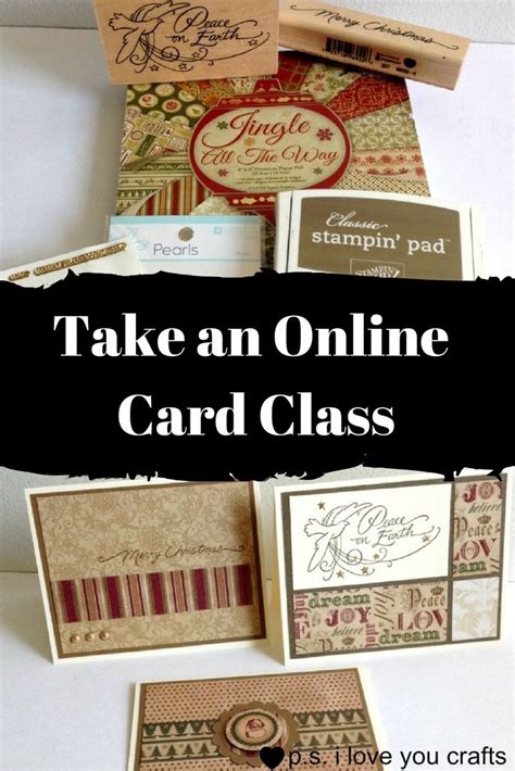 Online Card Class For Beginners Ps I Love You Crafts Sympathy