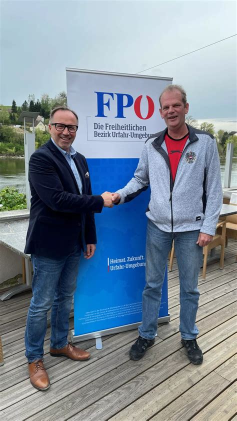 FpÖ Walding Manfred Bellmann Einstimmig Zum Ortsparteiobmann Gewählt Urfahr Umgebung