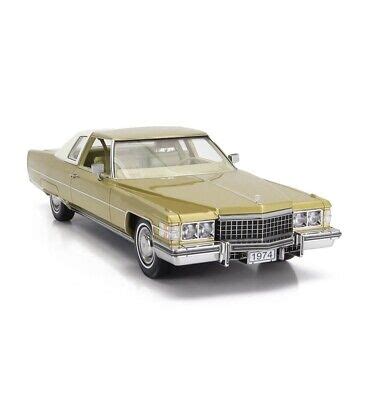 1974 Cadillac Coupe Deville Gold 1 18 Scale By Stamp Models Stm1974604