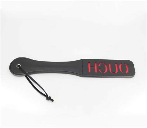 Ouch Slapper Paddle Love In Leather